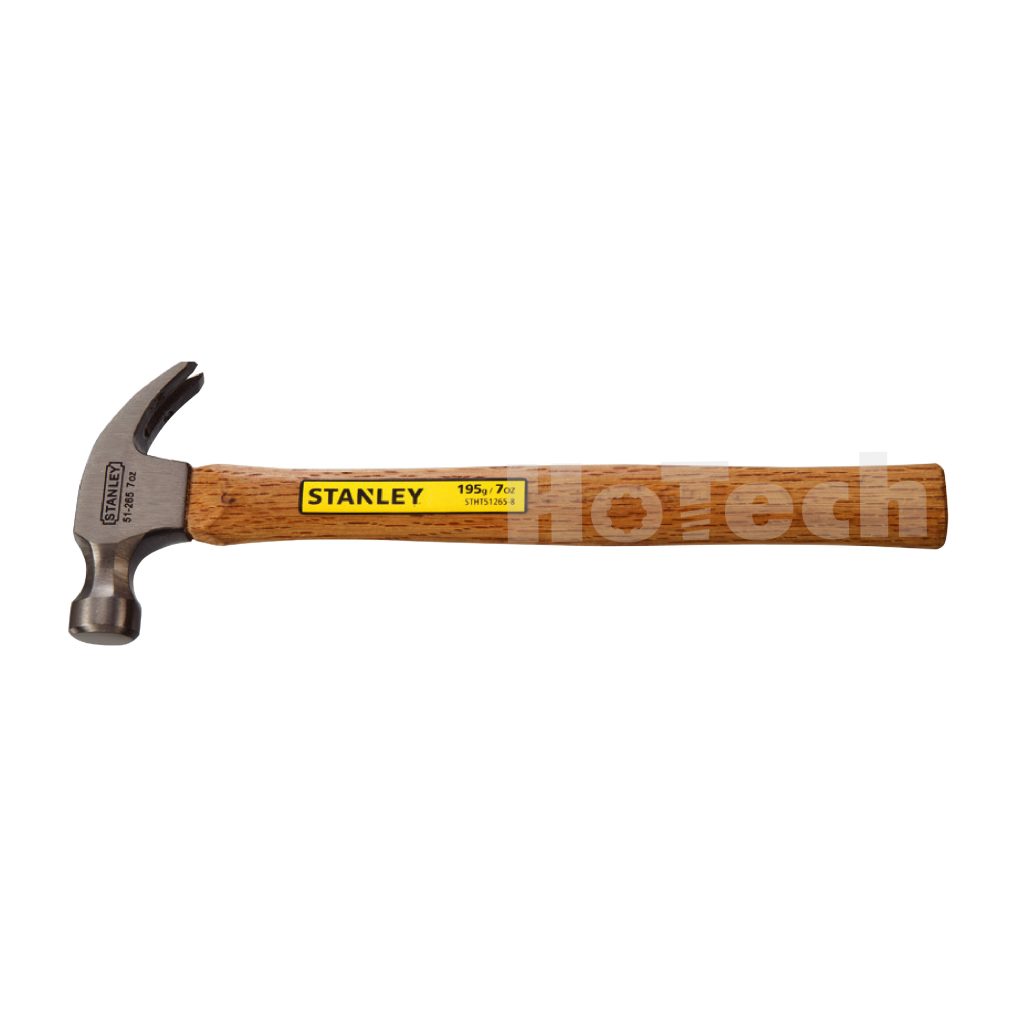 STANLEY STHT51339-8 16oz Wood Handle Claw Hammer – HoTech
